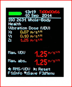 Human Vibration analyzer VM31 MMF - Geonoise Instruments